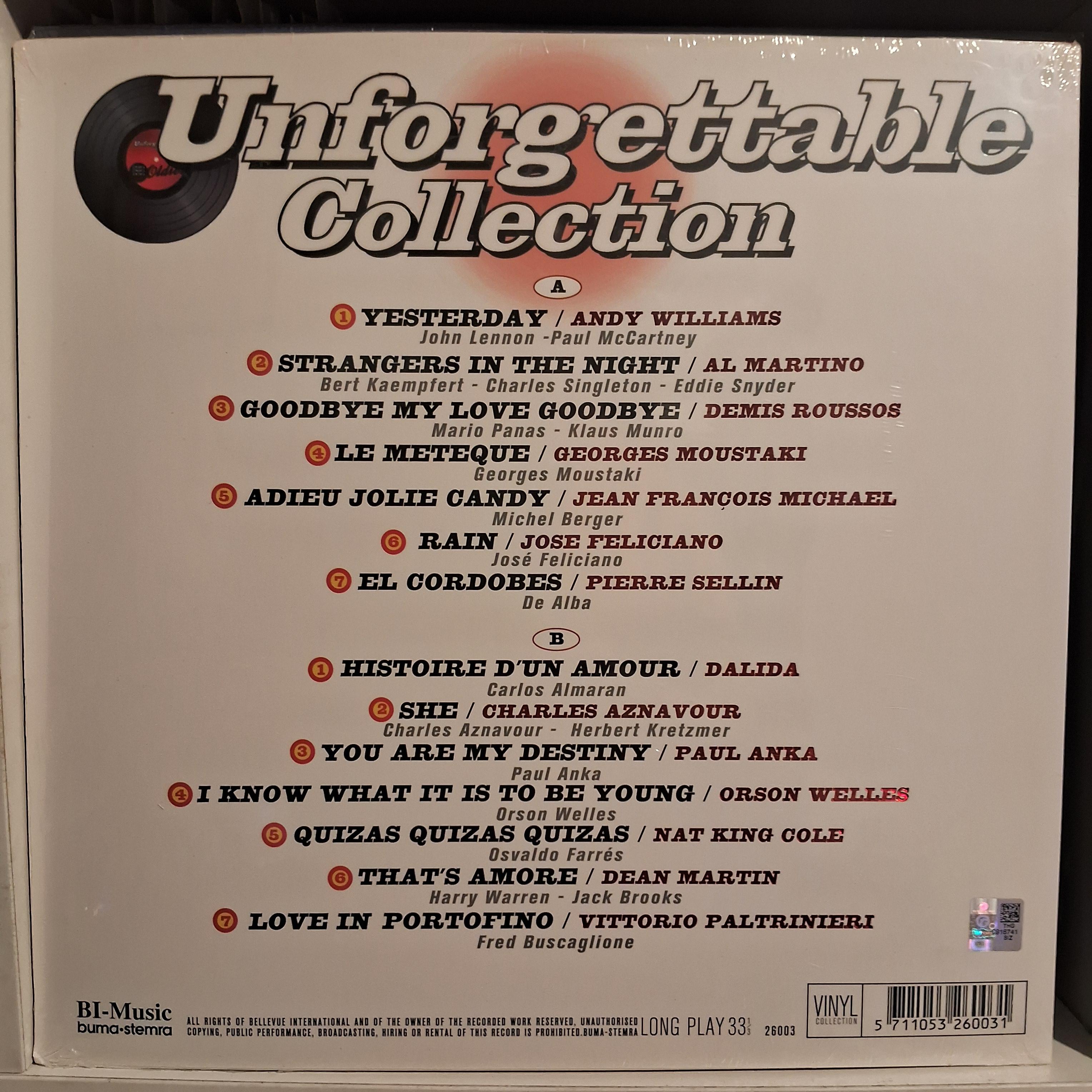 UNFORGETABLE COLLECTION